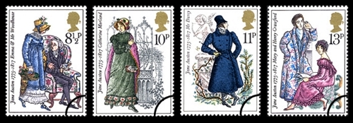 New Jane Austen Stamps On Sale Today in the UK and Online – Austenprose