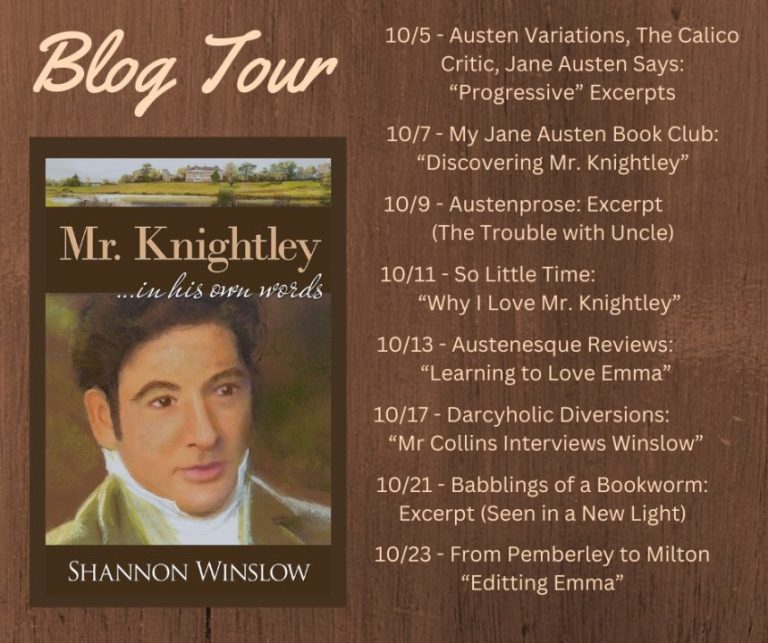 An Exclusive Excerpt from Mr. Knightley in His Own Words, by Shannon ...